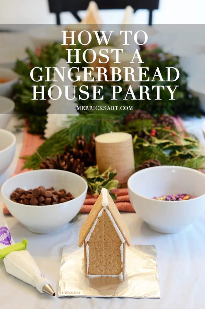 Easy Graham Cracker Gingerbread Houses - Merrick's Art