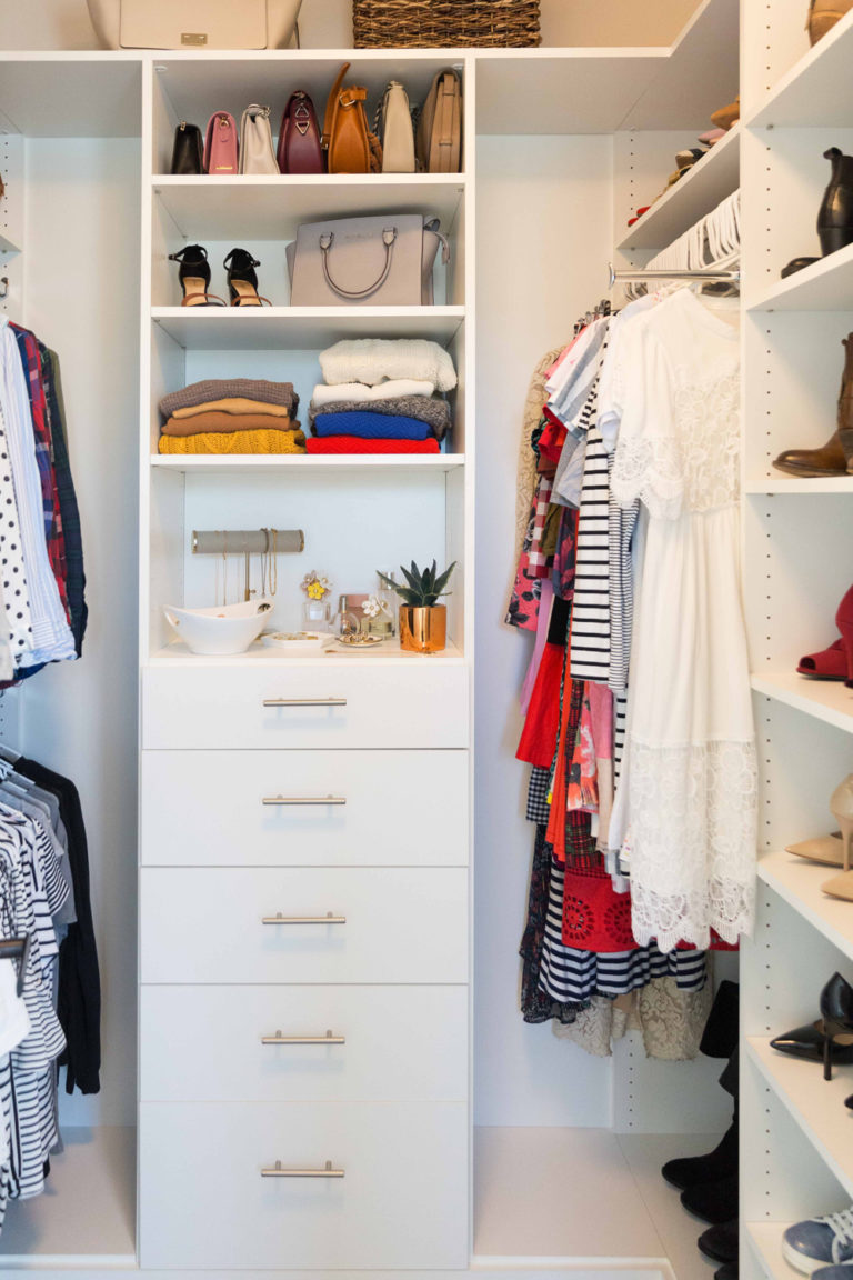 6 Ways to Maximize Closet Space + My Closet Reveal - Merrick's Art