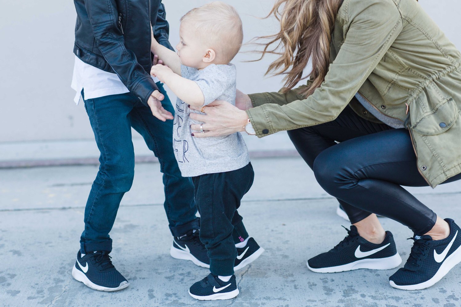 Family Nike's - Merrick's Art