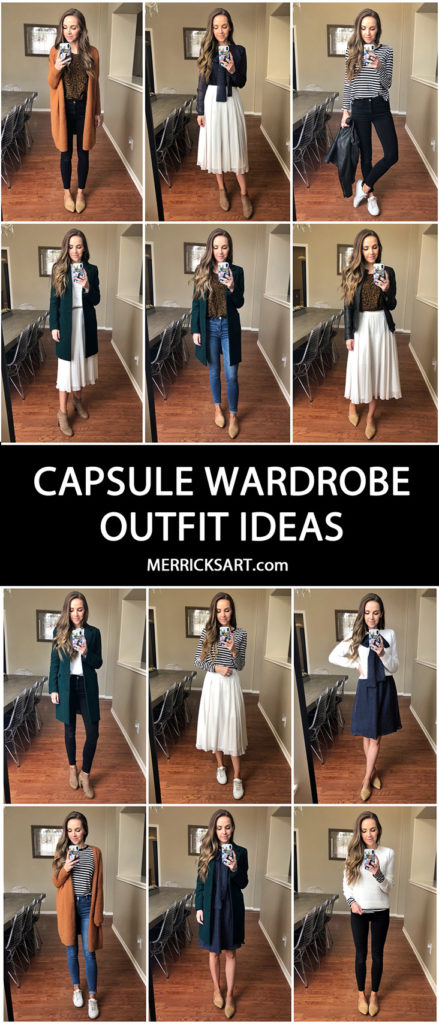 How to Build a Capsule Wardrobe (13 Pieces, Dozens of Outfits ...