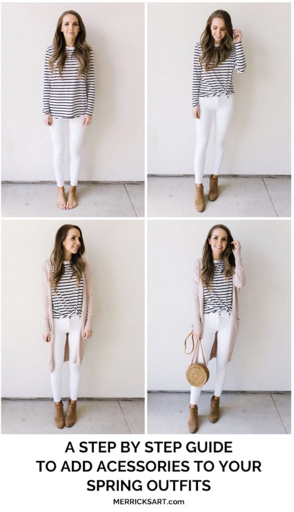 A Step By Step Guide for Putting Together Three Spring Outfits ...