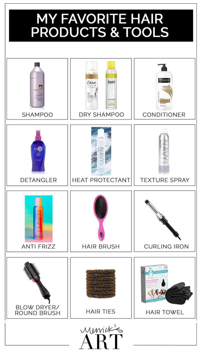 My All Time Favorite Hair Products | Merrick's Art