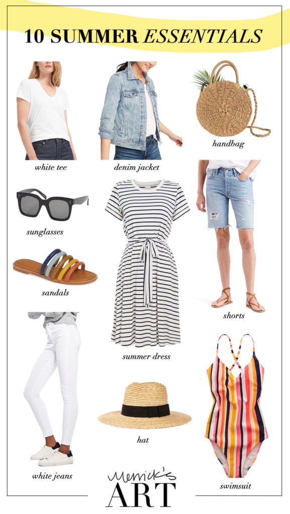 10 Summer Closet Staples You Should Own | Merrick's Art