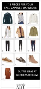 How to Build a Fall Capsule Wardrobe (13 Pieces, 13 Outfits) - Merrick ...