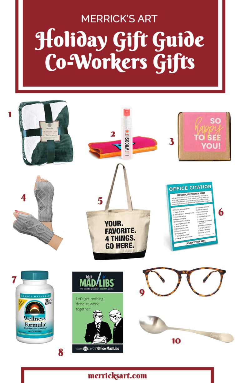 Christmas Gift Ideas for Co-Workers (10 Non-Lame Ideas) - Merrick's Art