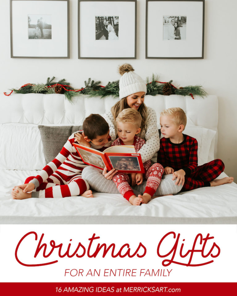 Family Christmas Gifts (Gift Ideas to Give to the Whole Family) | 15+ Ideas