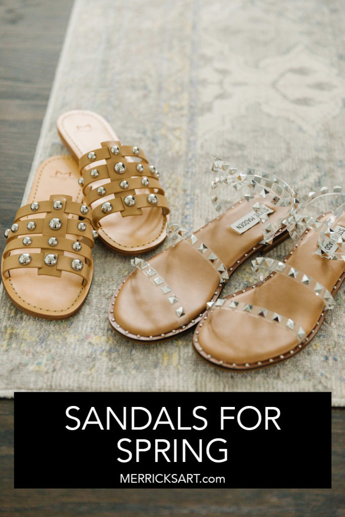 2 Really Cute Sandals for Spring (and Outfit Ideas) - Merrick's Art