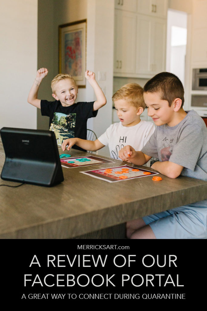 Facebook Portal Review: Connecting During Quarantine - Merrick's Art