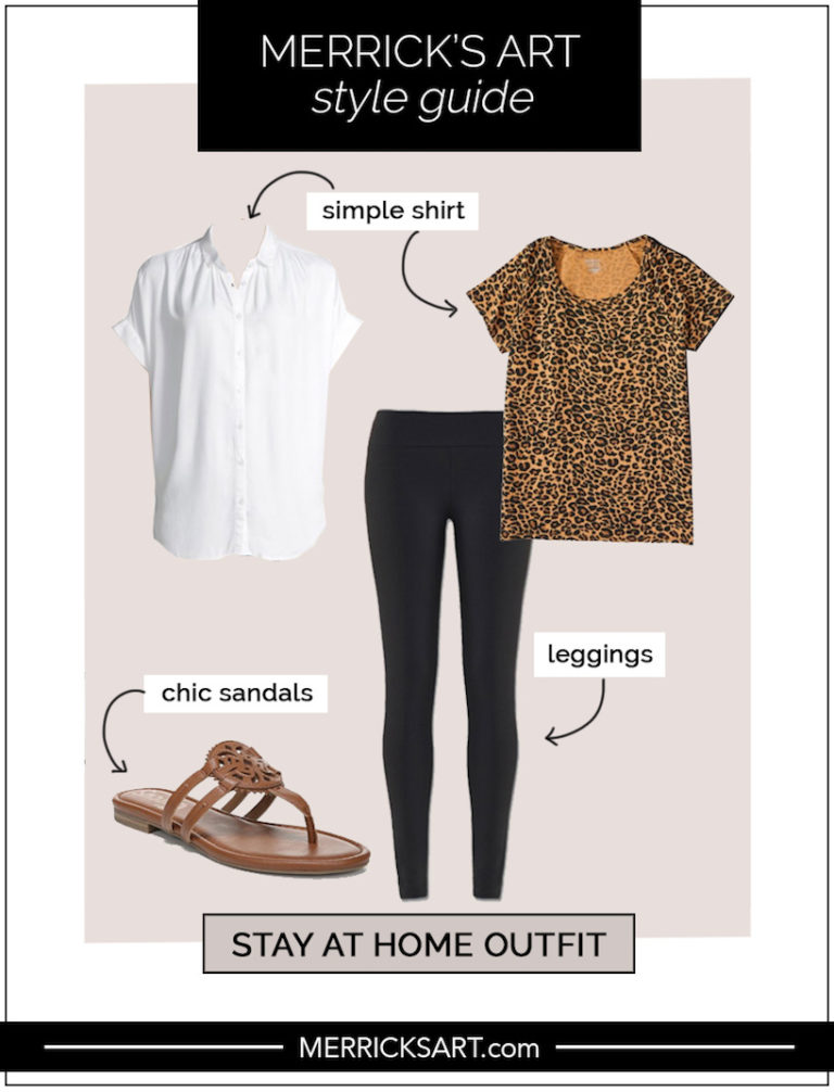WHAT TO WEAR: Cute Stay At Home Outfits - Merrick's Art