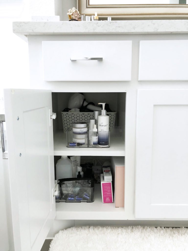 How to Organize Bathroom Drawers + Cupboards - Merrick's Art