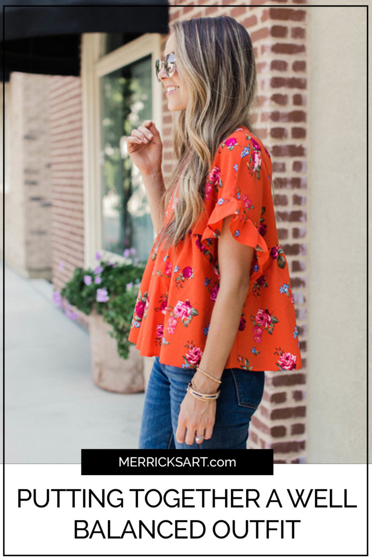 How to Create Balance in Your Outfit - Merrick's Art
