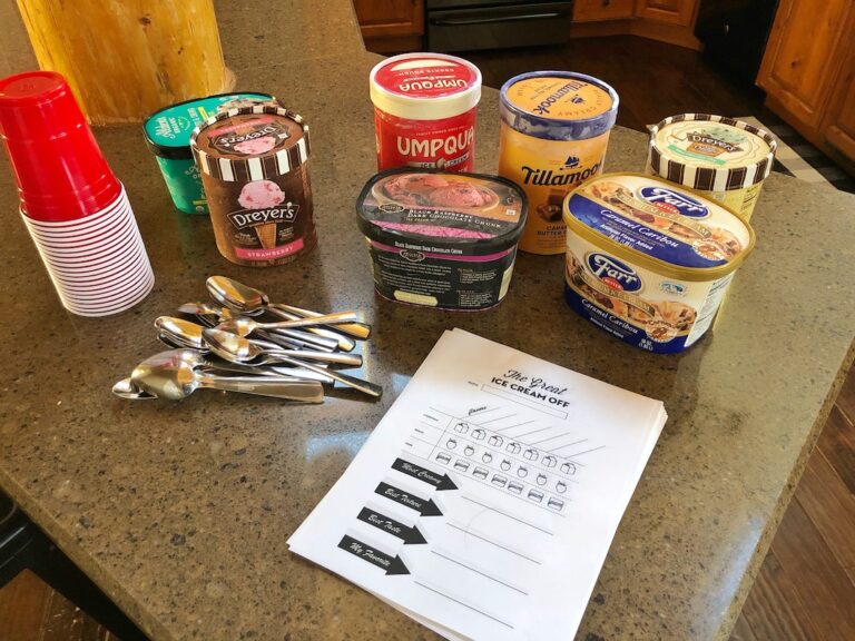 The Printable Ice Cream Taste Testing Sheet - Merrick's Art