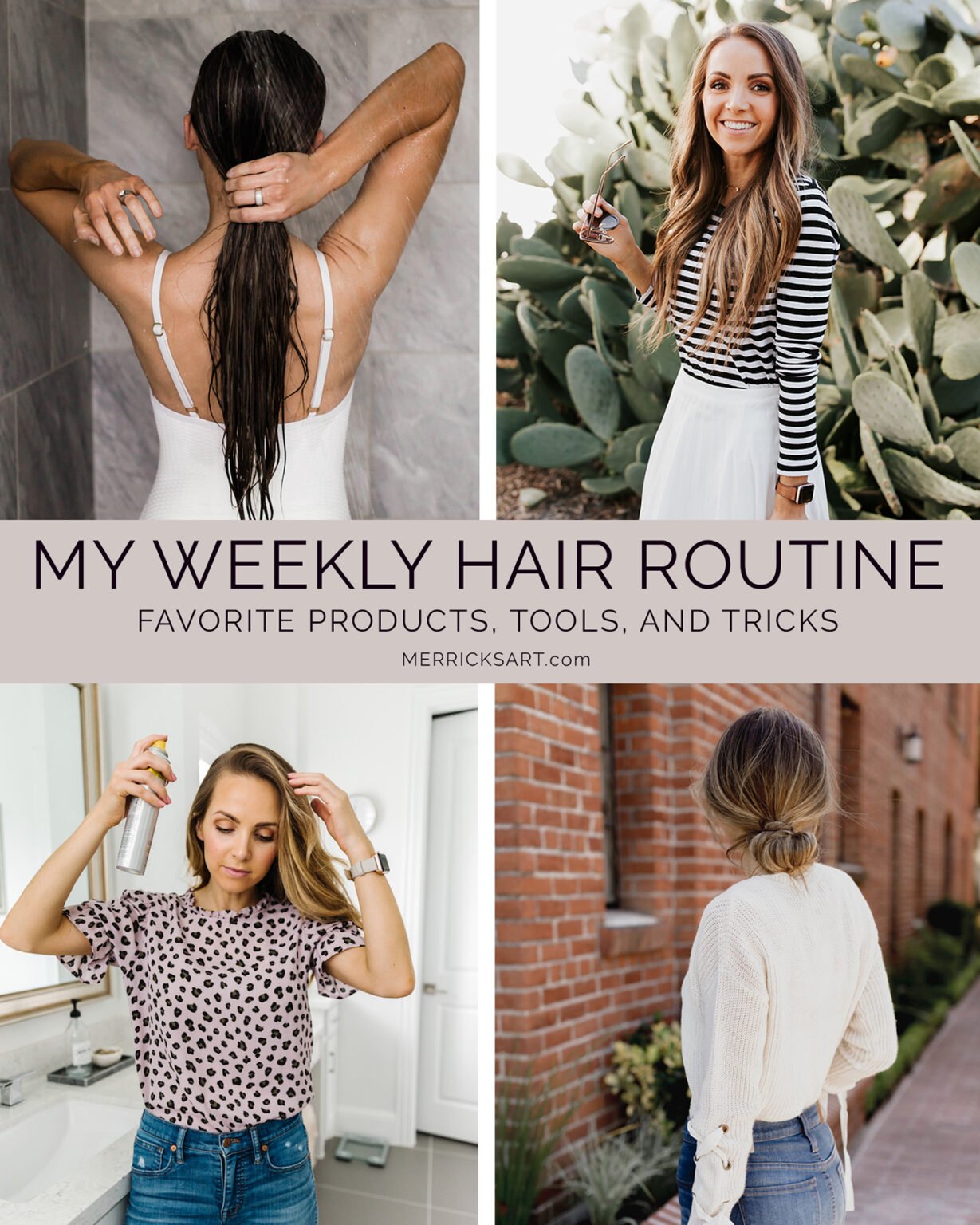 My Weekly Hair Routine (A Daily Step by Step Breakdown) - Merrick's Art