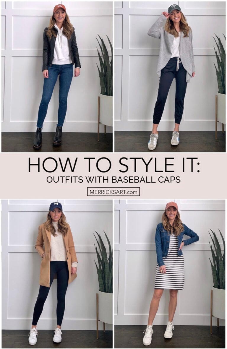 4 Cute Baseball Cap Outfit Ideas - Merrick's Art