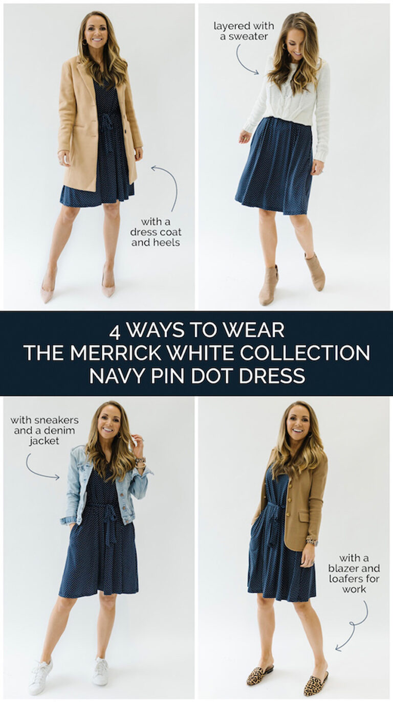 4 Ways to Wear the New Merrick White Collection Dress - Merrick's Art