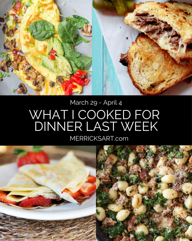 Dinner Ideas: Weekly Menu, March 29 - April 4 - Get My Menu!
