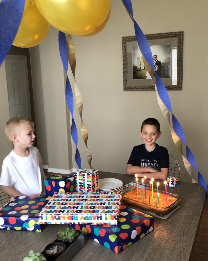 How We Celebrate Birthdays in Our Home - Merrick's Art