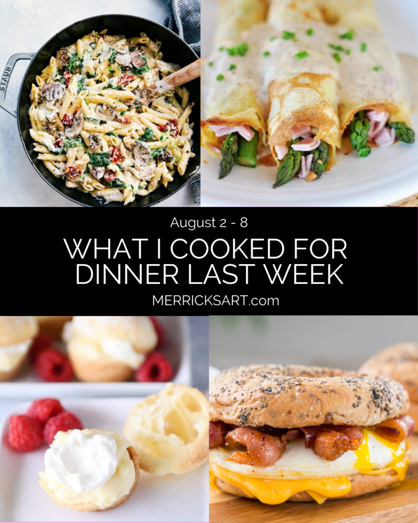 Dinner Ideas: Weekly Menu, August 9 - 15 - Get My Menu!