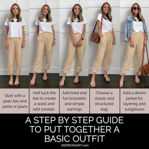 4 Step-By-Step Guides To Put Together Outfits - Merrick's Art
