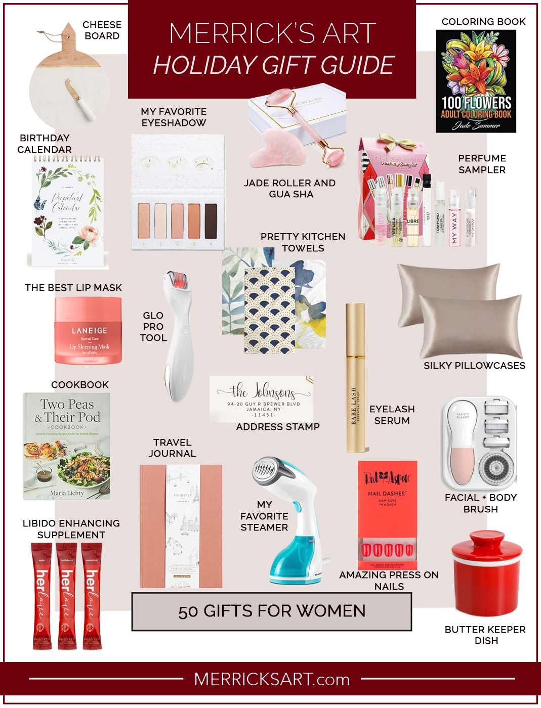 Gifts For Women (50+ Great Ideas) - Merrick's Art