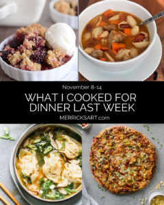 Dinner Ideas: Weekly Menu, November 8-14 - Get My Menu!