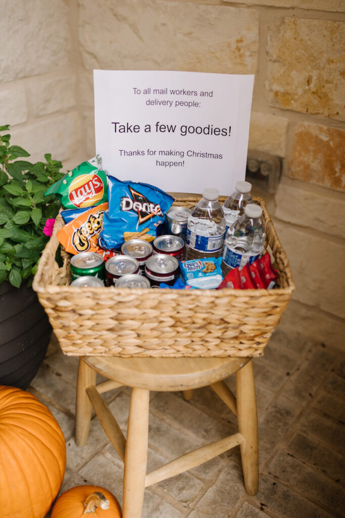 How to Make A Delivery Driver Thank You Basket - Merrick's Art