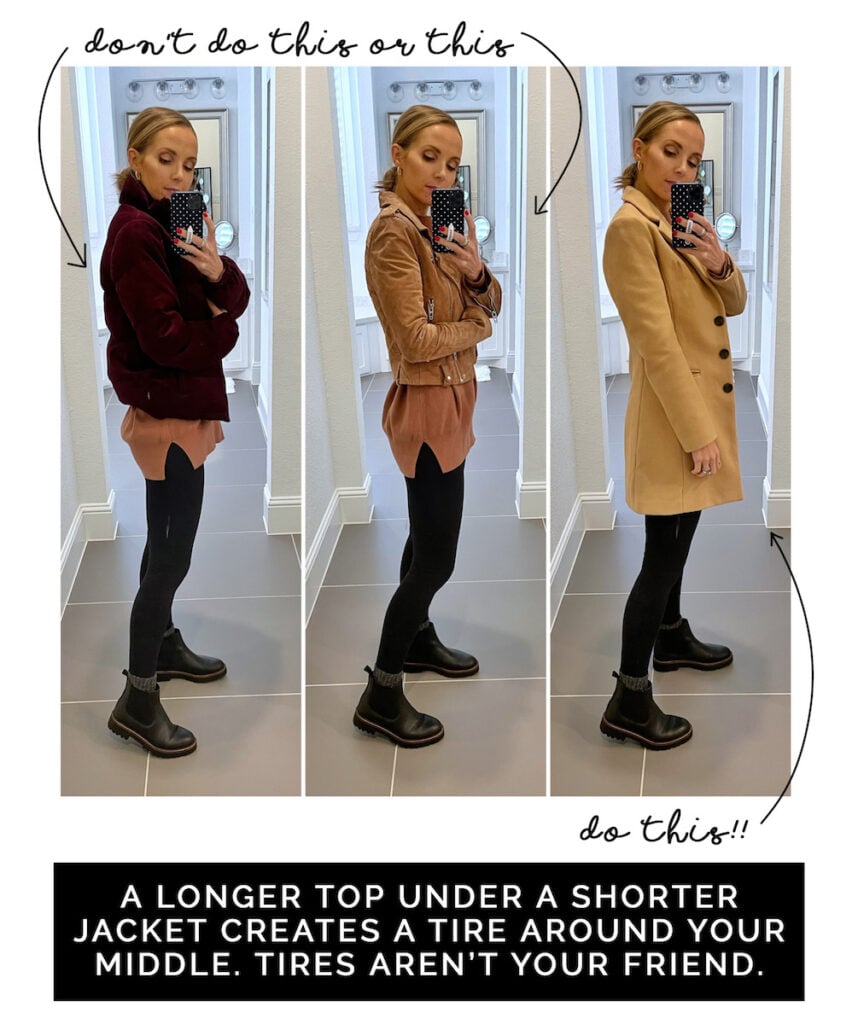What Jackets to Wear with Long Tops - Merrick's Art