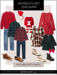 Santa Picture Outfit: What to Wear - Merrick's Art