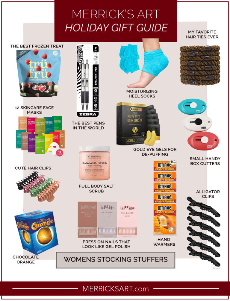 Stocking Stuffer Ideas for Women - Merrick's Art
