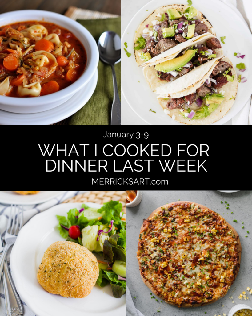 Dinner Ideas: Weekly Menu, January 3-9 - Get My Menu!