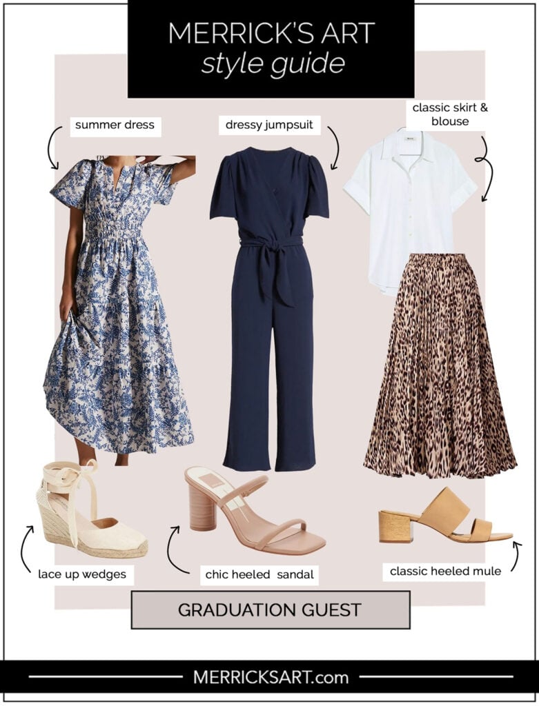 What to Wear to A Graduation (Guests + Grads) - Merrick's Art