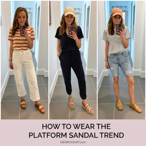 How to Wear Platform Sandals - Merrick's Art