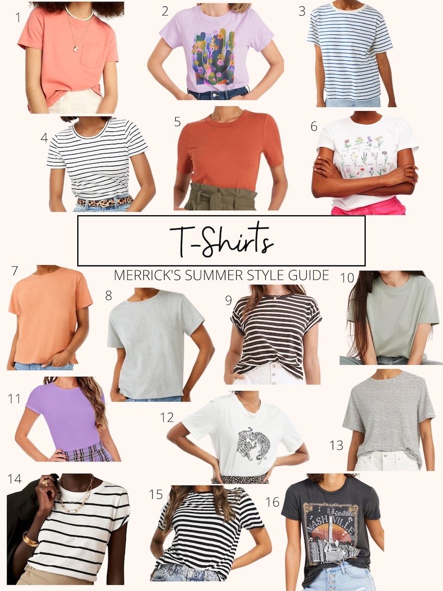 Summer T-Shirts - Merrick's Art
