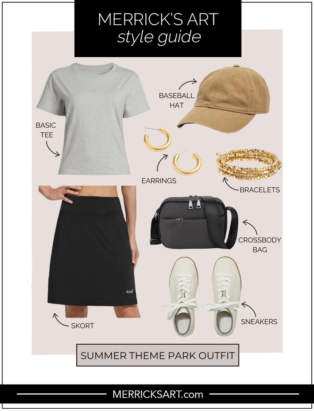 What to Wear: Summer Theme Park Outfits - Merrick's Art