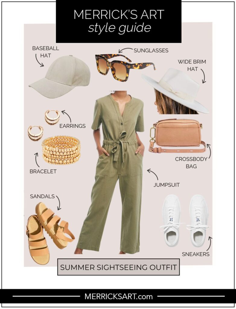 What to Wear: Summer Sightseeing Outfits - Merrick's Art