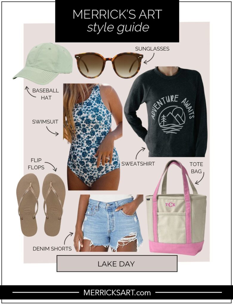 What to Wear: Lake Day Outfits - Merrick's Art