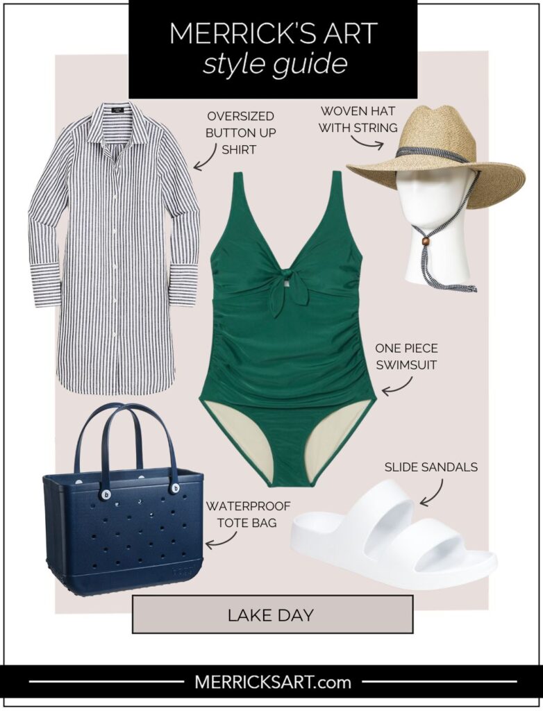 What to Wear: Lake Day Outfits - Merrick's Art