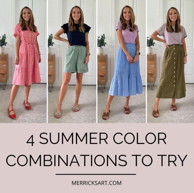 4 Summer Color Combinations to Try - Merrick's Art