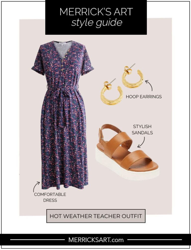 5 Hot Weather Teacher Outfit Formulas - Merrick's Art