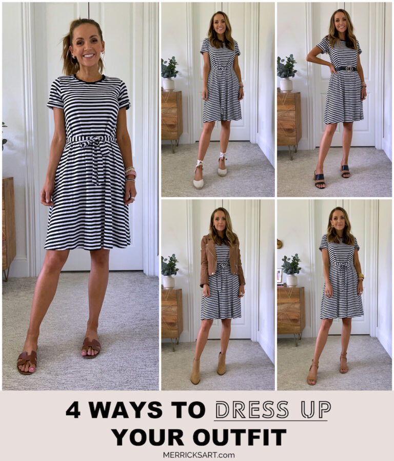 4 Ways to Dress Up an Outfit - Merrick's Art