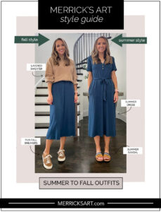 4 Ways to Transition an Outfit From Summer to Fall - Merrick's Art