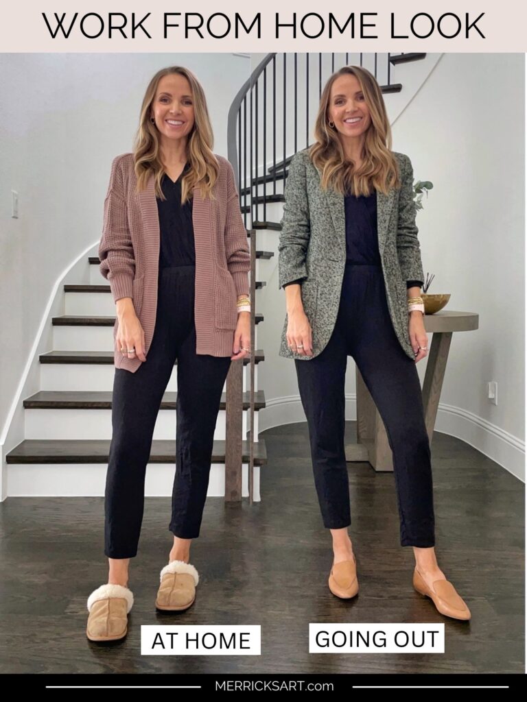 Work From Home Outfits That Are Comfy (4 Looks - Merrick's Art )