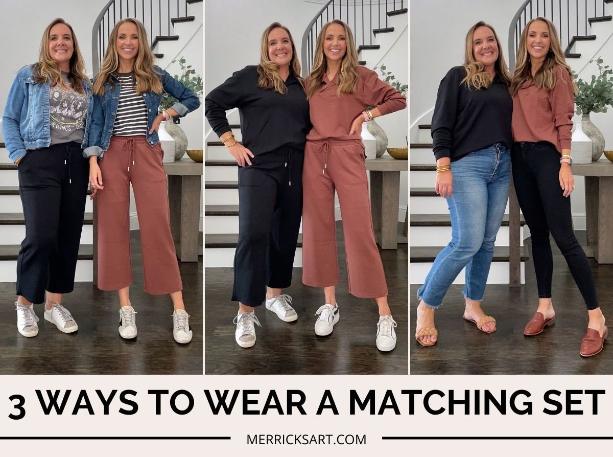How to Style a Sweat Set (Two Body Types!) - Merrick's Art