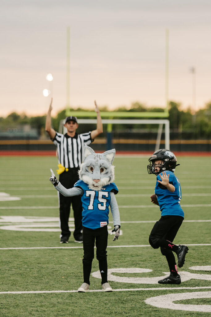 Our Family's Football Halloween Costume - Merrick's Art