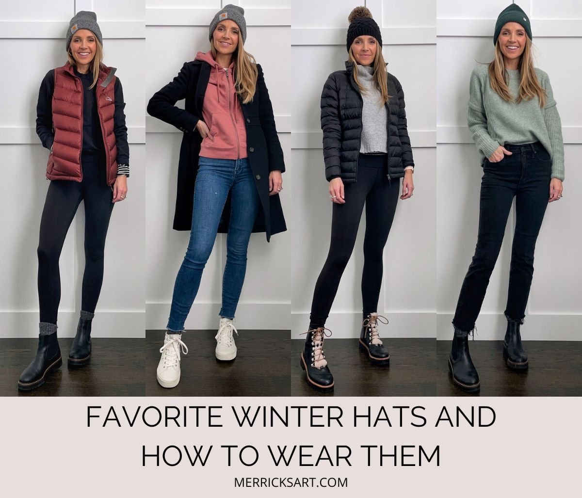 How To Wear A Beanie with Your Everyday Outfit - Merrick's Art
