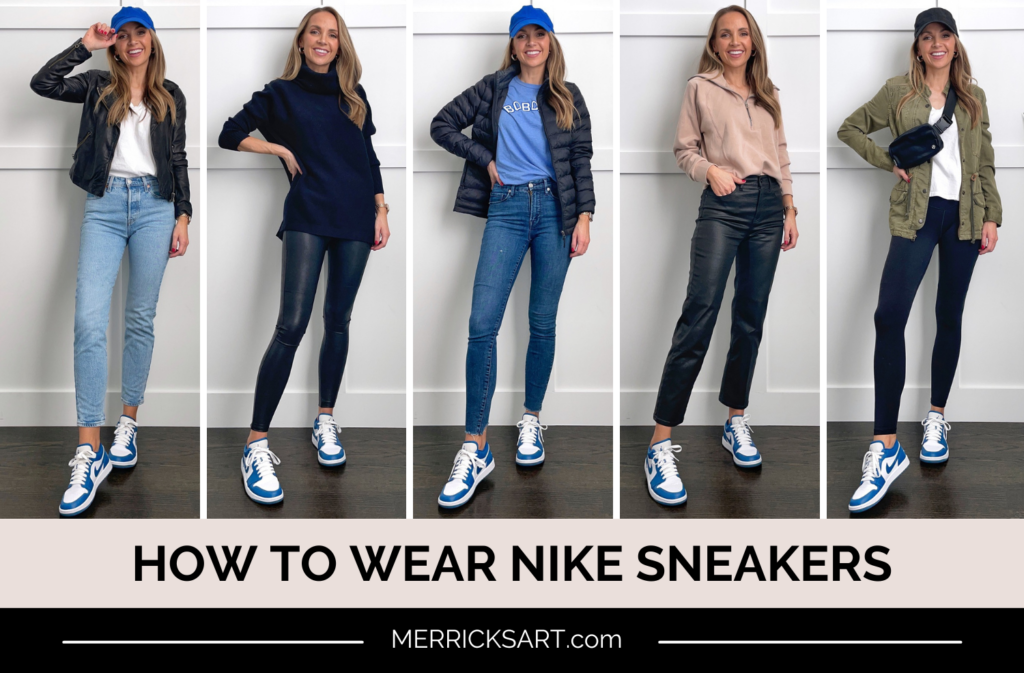 Outfits With Nike Air Force 1's (4 Mom Outfits) - Merrick's Art