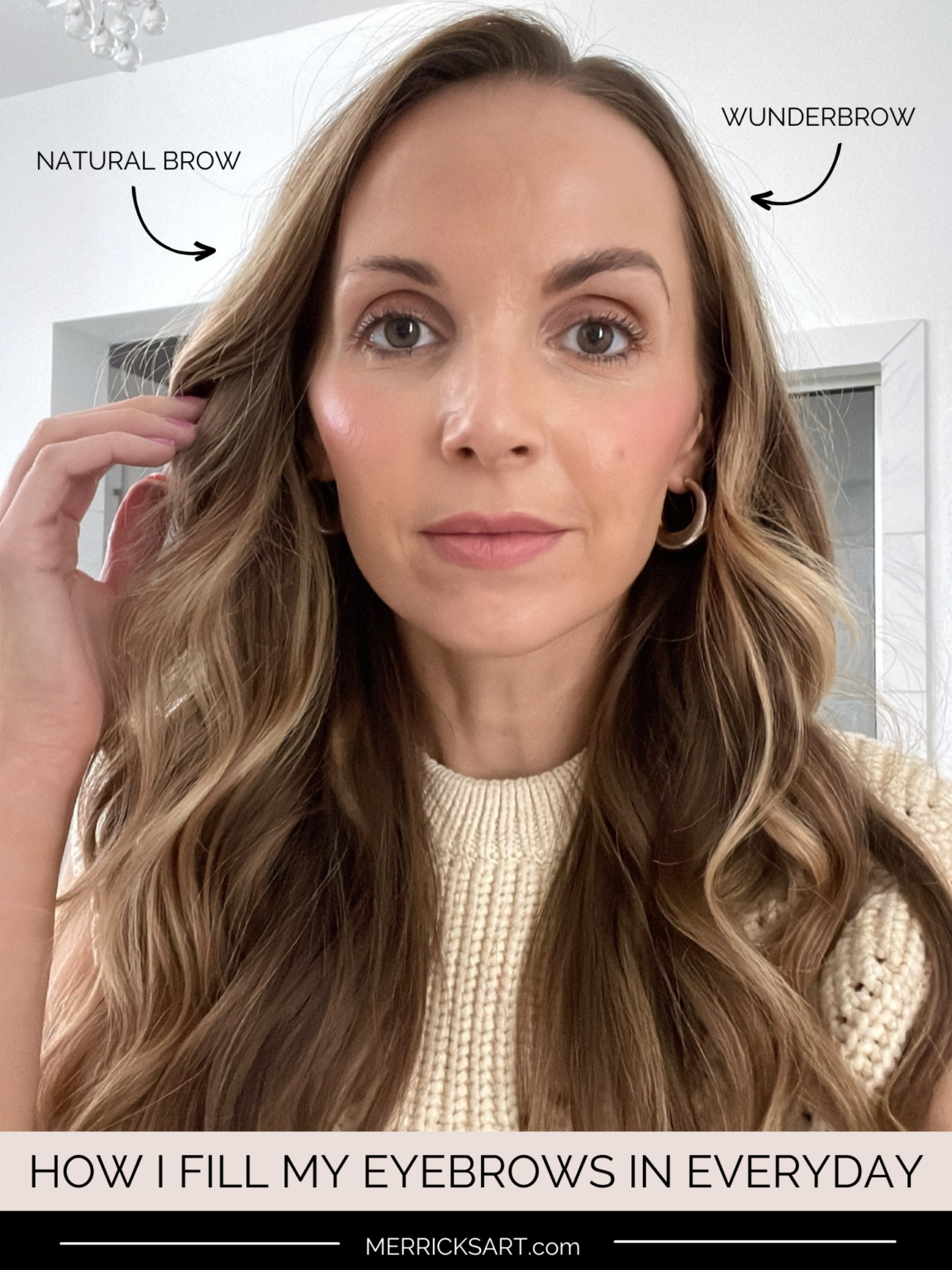 How I Use Wunderbrow Brow Gel - Merrick's Art