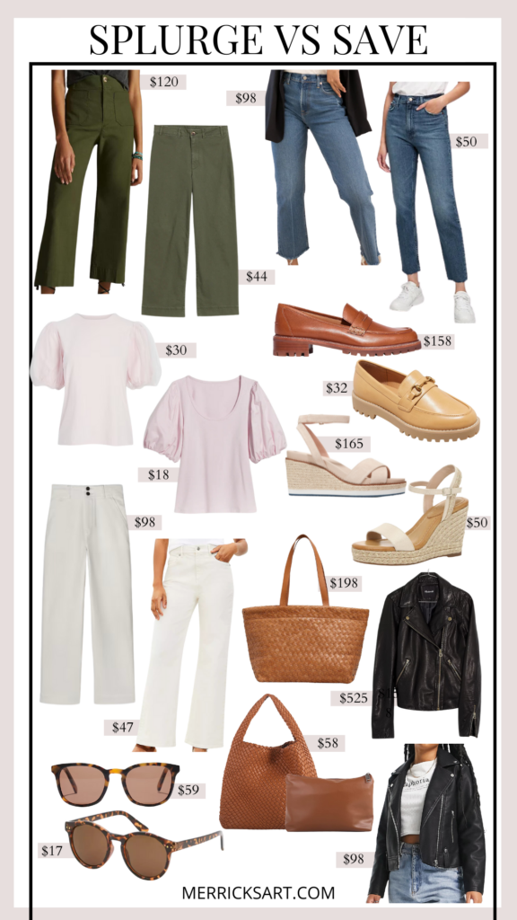 Save vs. Splurge On Some of My Favorite Pieces - Merrick's Art