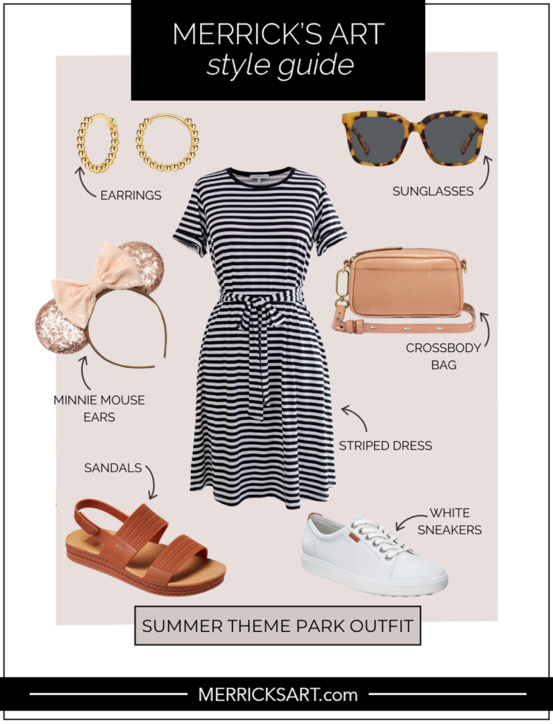 What to Wear: Summer Theme Park Outfits - Merrick's Art