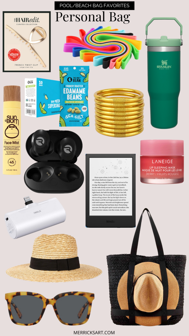 What to Pack in a Pool or Beach Bag: All Ages - Merrick's Art